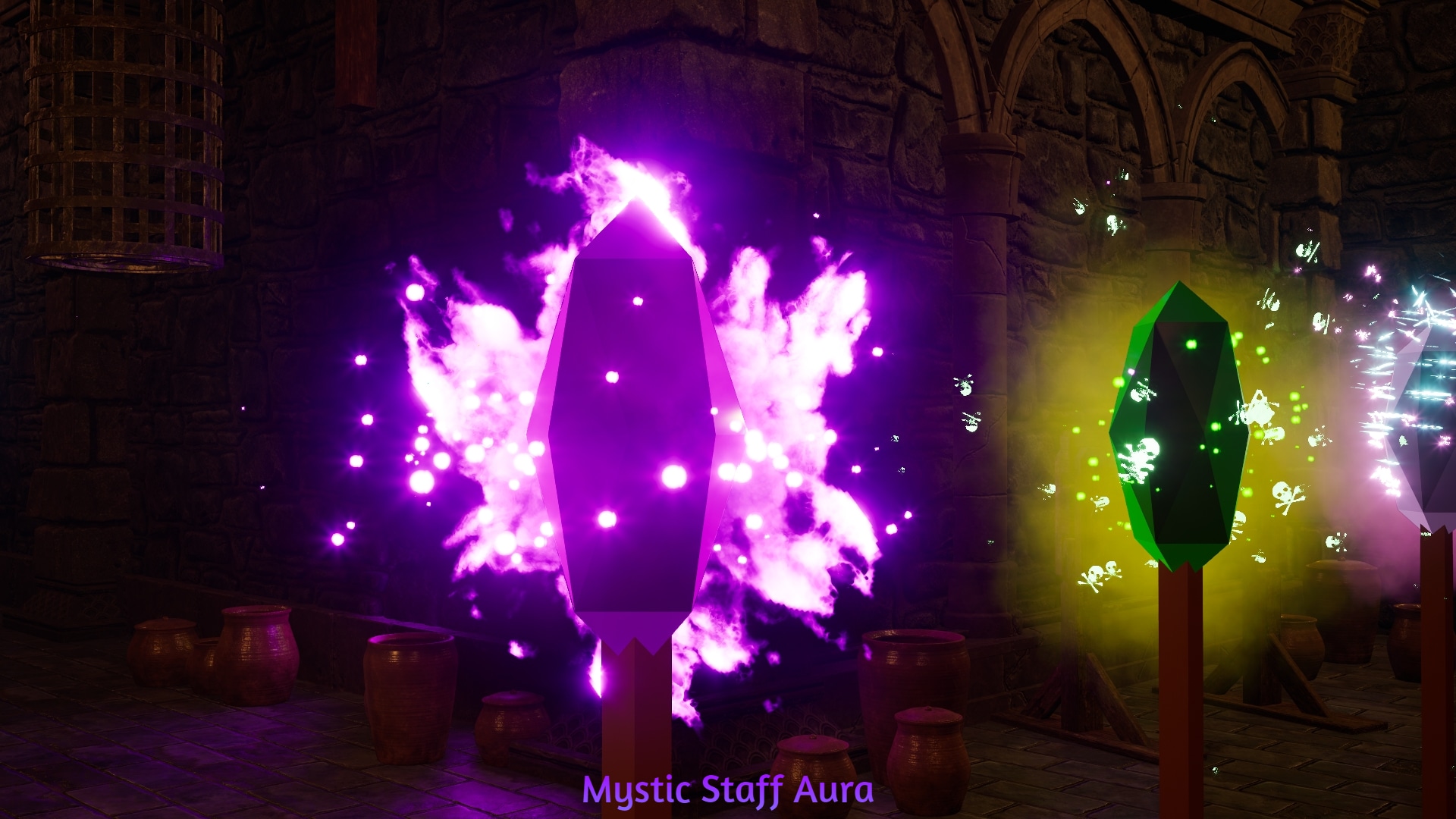 Magical Staff Auras VFX Pack - Unreal Engine Asset